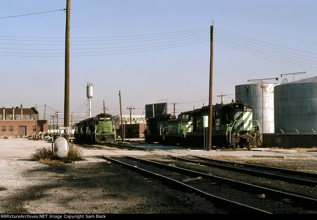 Cicero Yard Servicing Tracks